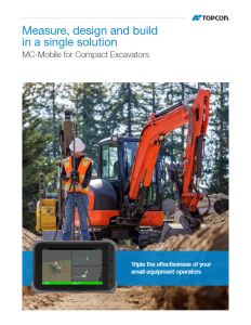 2D/3D MC Mobile Excavator - AIS Construction Equipment